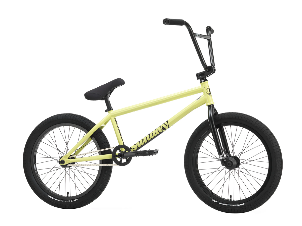 Yellow bmx bike store