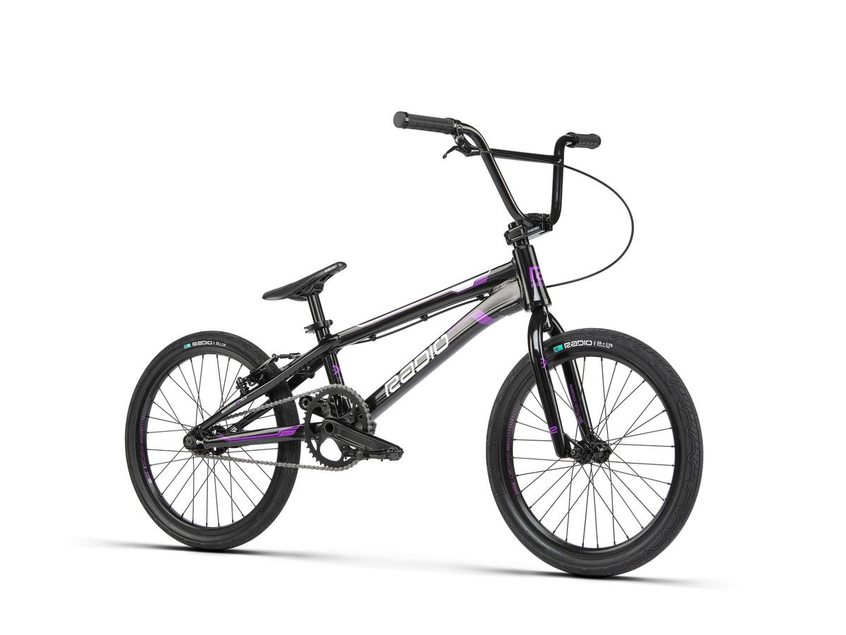 Radio Raceline Xenon Pro XL 20" BMX Race Bike (Black/Purple) – Fufanu