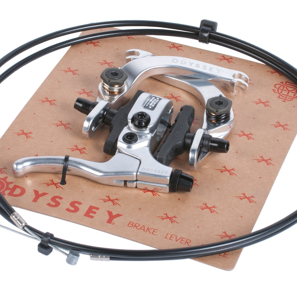 Bmx Brake Kit Odyssey EVO 2.5 U-Brake - Anodized Blue | Tree Fort Bikes ...